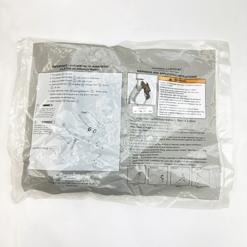 JL55-70 Johnson Heavy Duty Steel J-Latch Kit | Wesco Industries