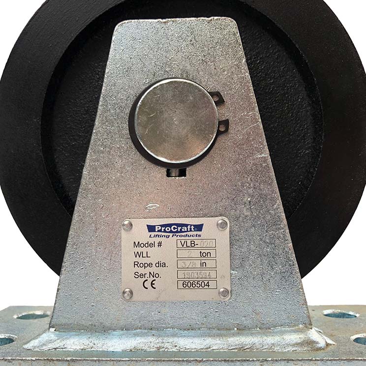 2 Ton ProCraft Vertical Lead Block | Wesco Industries