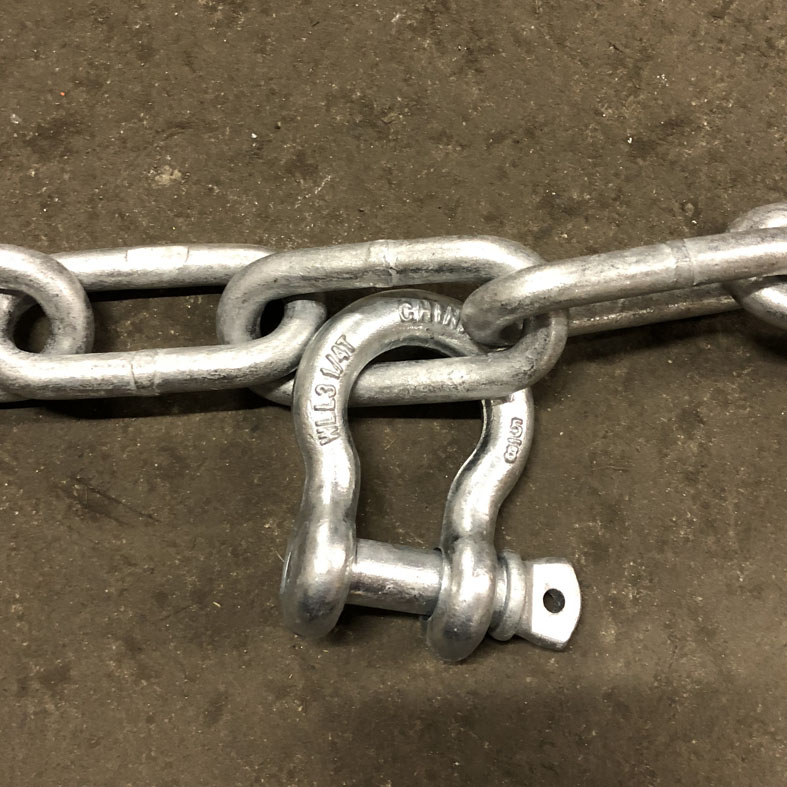 1/2 inch ProCraft Galvanized Long Link Mooring Chain | Wesco Industries