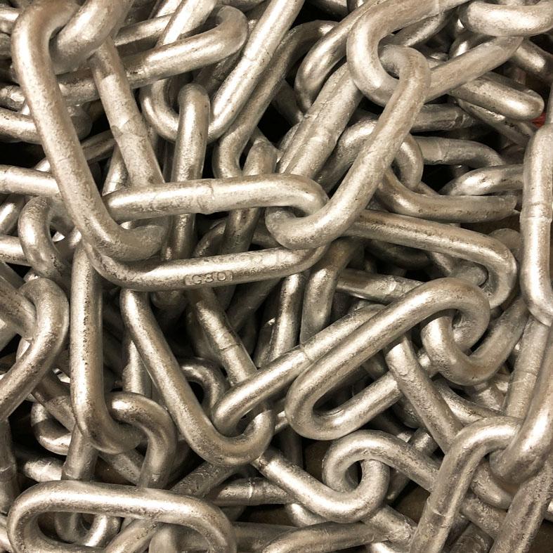 5/8 inch ProCraft Galvanized Long Link Mooring Chain | Wesco Industries