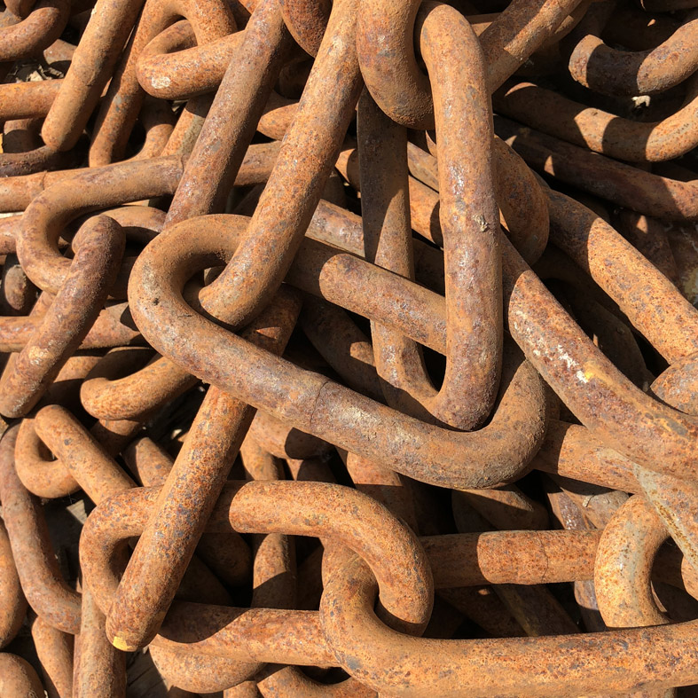 3/4 inch ProCraft Self Coloured Long Link Mooring Chain | Wesco Industries