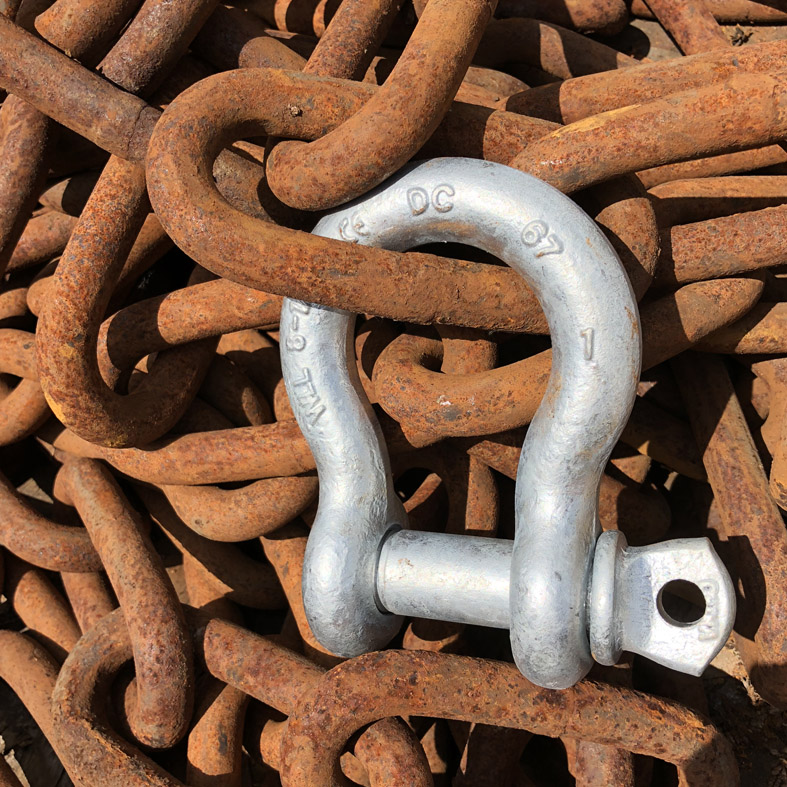3/4 inch ProCraft Self Coloured Long Link Mooring Chain | Wesco Industries