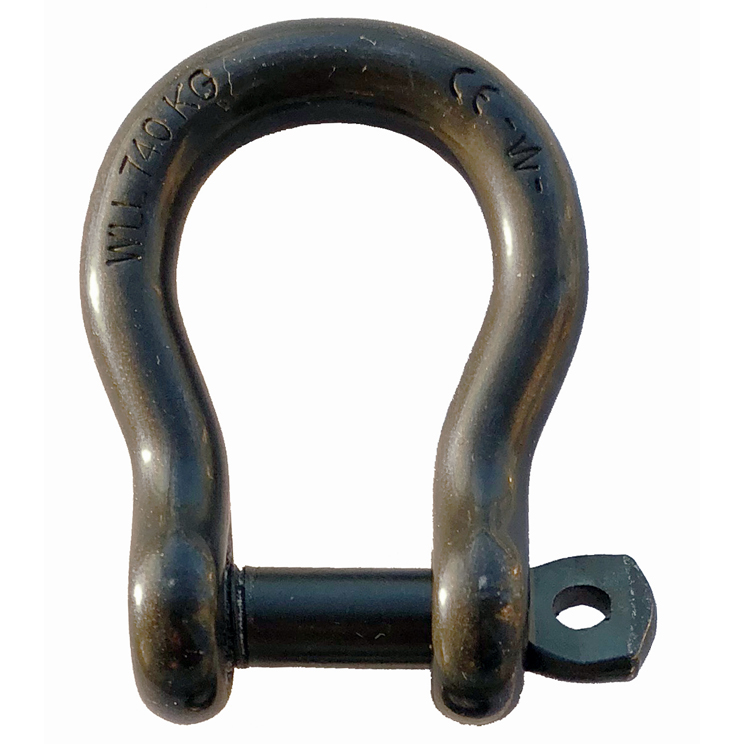 1444B Wichard Black 5/16 inch Anchor Shackle | Wesco Industries