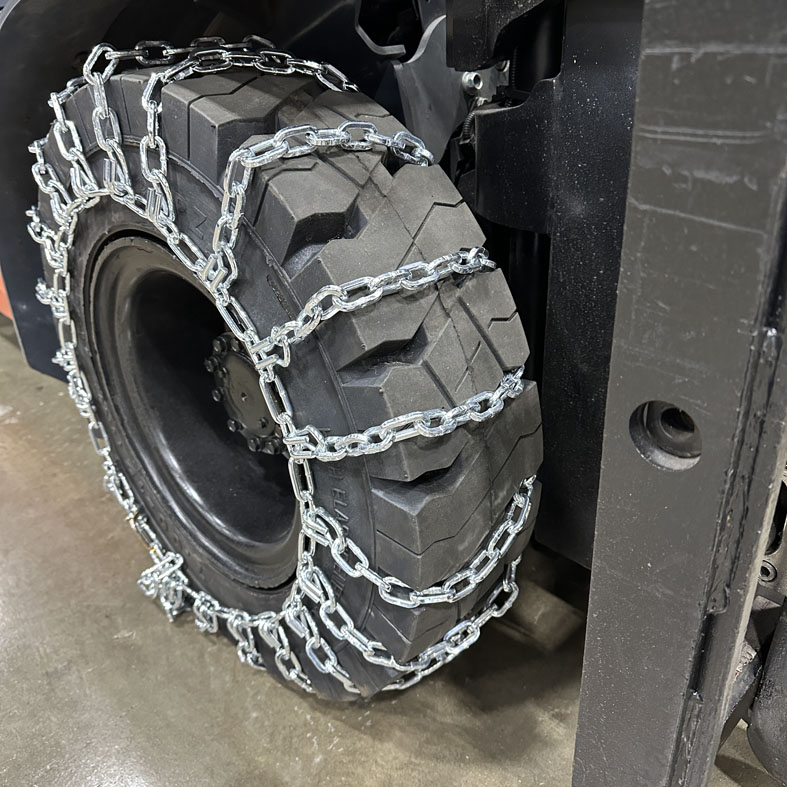 FL0111D Alloy Square Link Forklift Chains with Tensioners | Wesco Industries