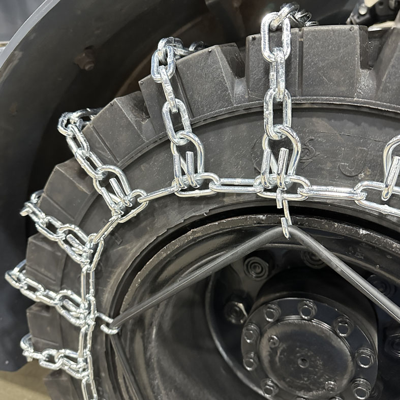 FL0111D Alloy Square Link Forklift Chains with Tensioners | Wesco Industries