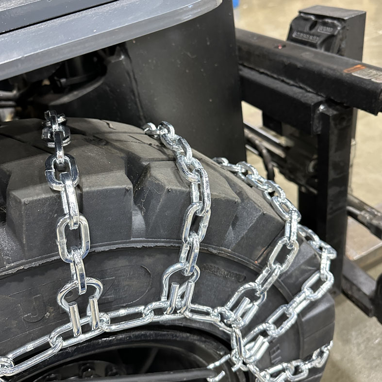 FL0111D Alloy Square Link Forklift Chains with Tensioners | Wesco Industries