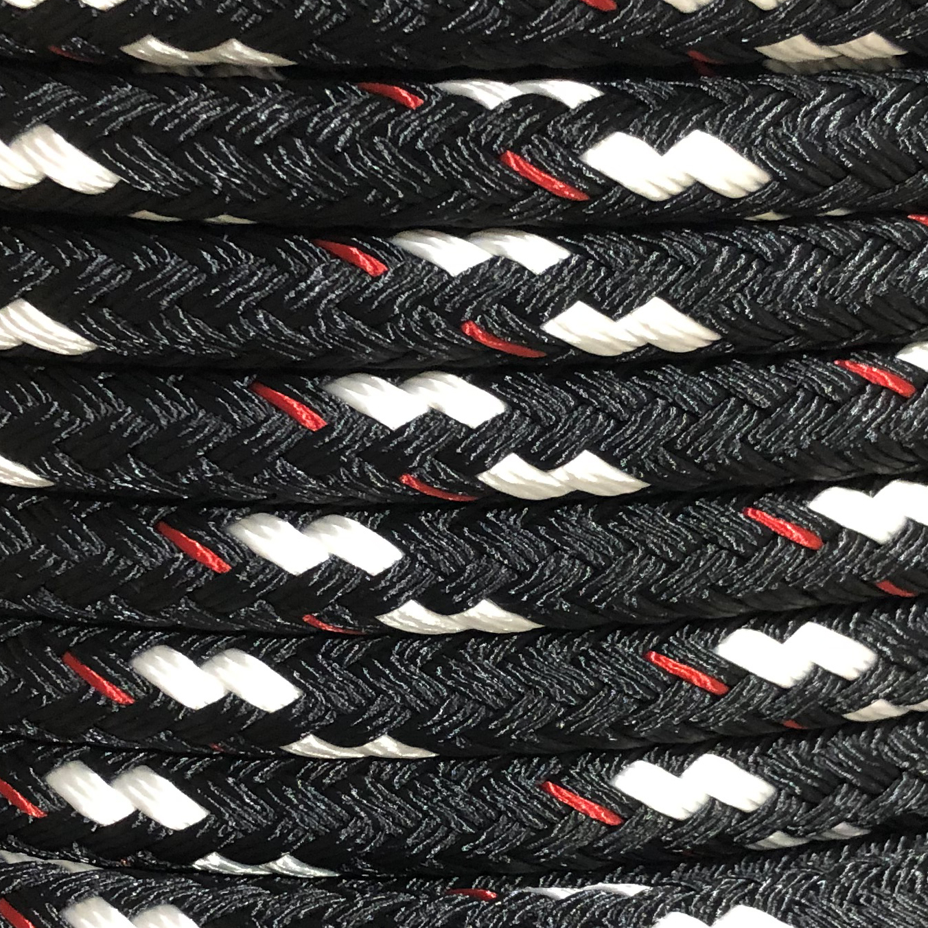 1/4 inch Black Double Braid Polyester Sta-Set Rope | Wesco Industries