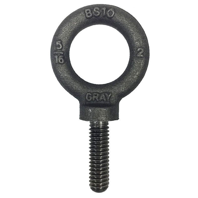 5/16x1-1/8 inch Gray Shoulder Machinery Eye Bolts | Wesco Industries