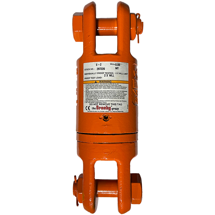 5 ton Crosby 5-S-2 Jaw & Jaw Swivel | Wesco Industries
