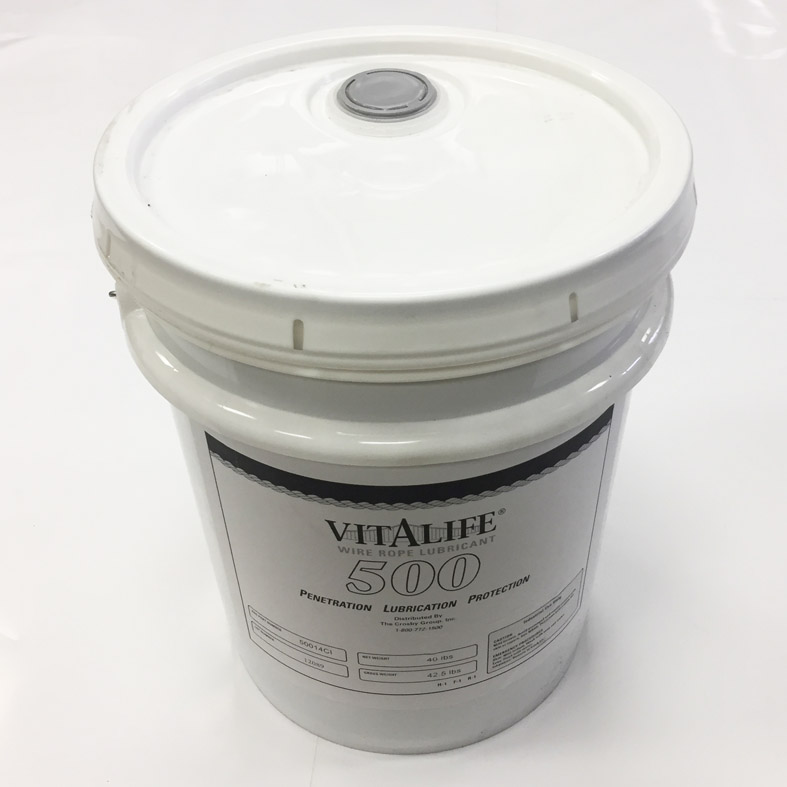 5 Gallon Pail Vitalife 500 Ski Wire Rope Lubricant | Wesco Industries