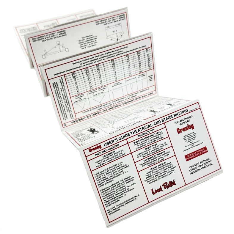 Crosby 9999860 Theatrical Stage Rigging User's Guide | Wesco Industries