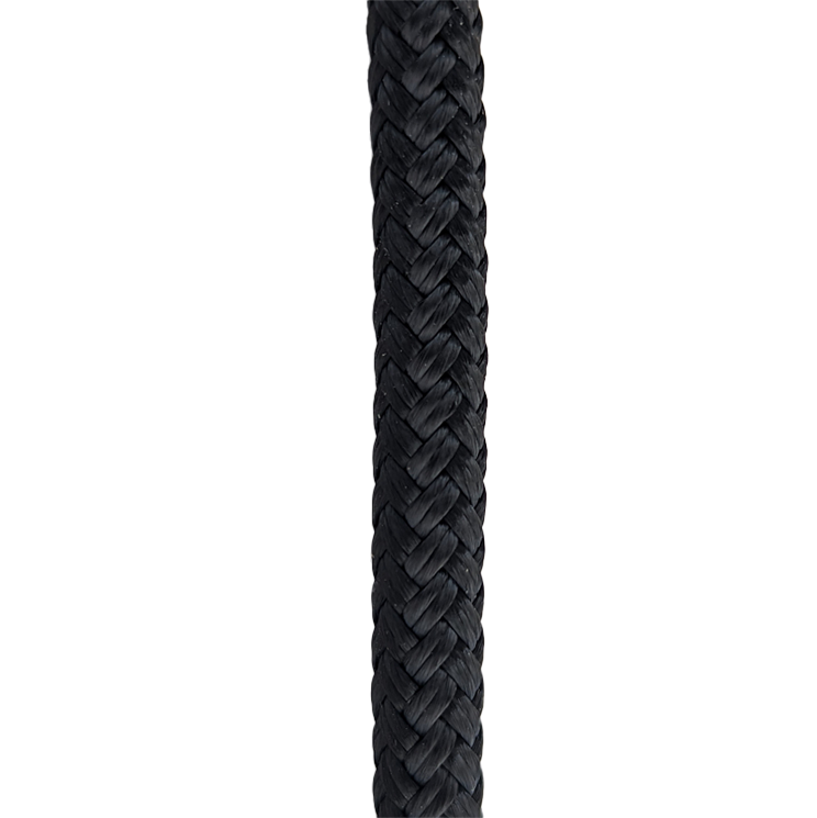 1 Inch Black Double Braid Nylon Rope | Wesco Industries