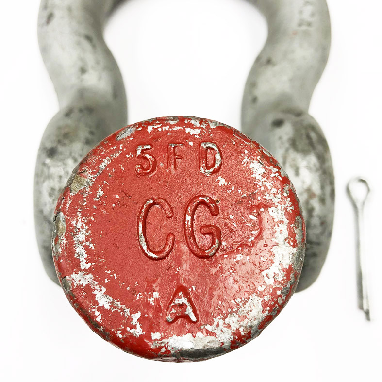 1-1/2 inch Crosby G-213 Load Rated Round Pin Anchor Shackles | Wesco ...
