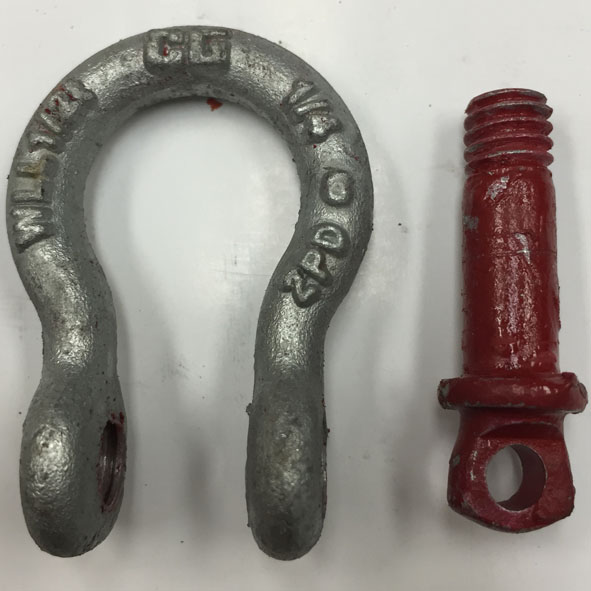 1/4 inch Crosby G-209 Load Rated Screw Pin Anchor Shackles | Wesco ...