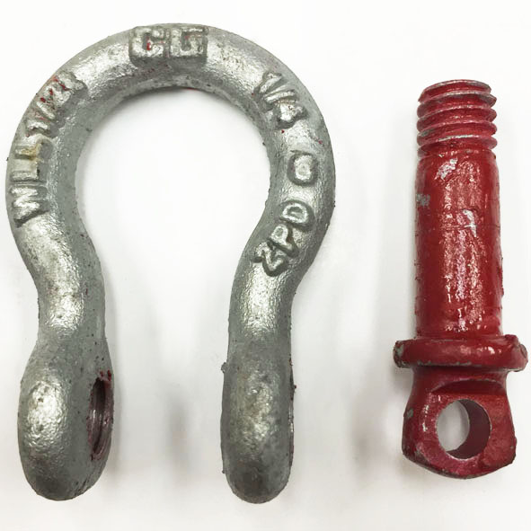 1/4 inch Crosby G-209 Load Rated Screw Pin Anchor Shackles | Wesco ...