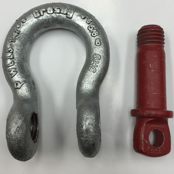 5/8 inch Crosby G-209 Load Rated Screw Pin Anchor Shackles | Wesco ...