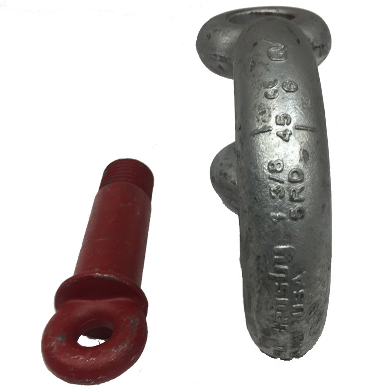 1-3/8 inch Crosby G-209 Load Rated Screw Pin Anchor Shackles | Wesco ...