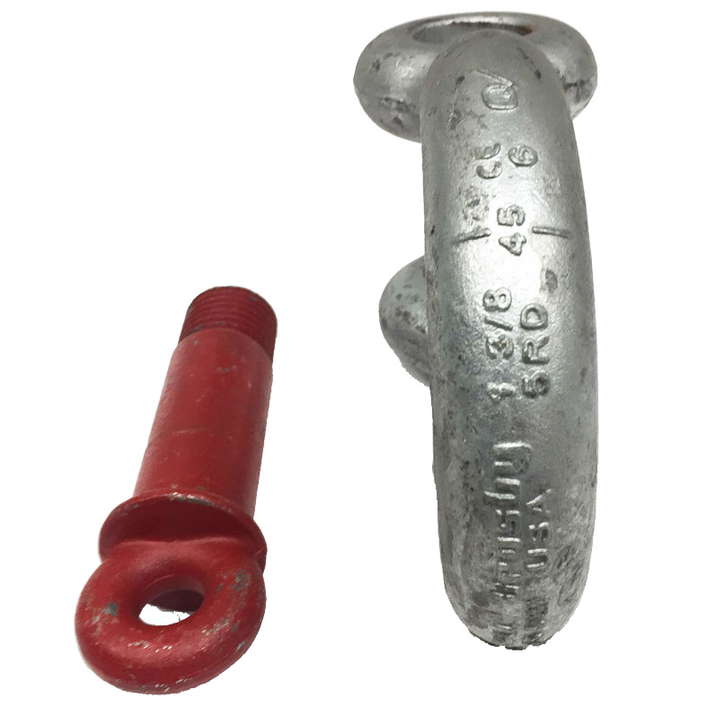 1-3/8 inch Crosby G-209 Load Rated Screw Pin Anchor Shackles | Wesco ...