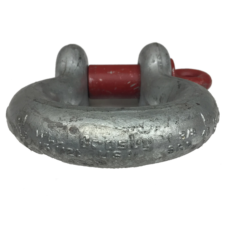 1-3/8 inch Crosby G-209 Load Rated Screw Pin Anchor Shackles | Wesco ...