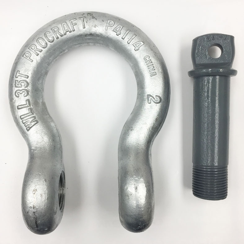 2 inch ProCraft Load Rated Screw Pin Anchor Shackles | Wesco Industries