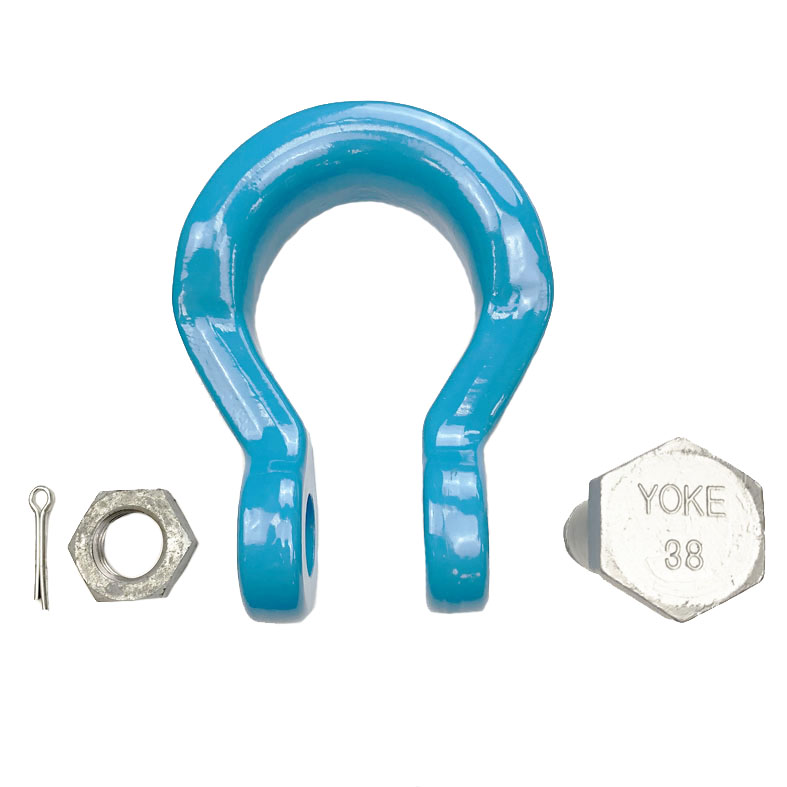 1-1/2 inch 30 tonnes Yoke Alloy Wide Body Bolt Type Shackles | Wesco ...
