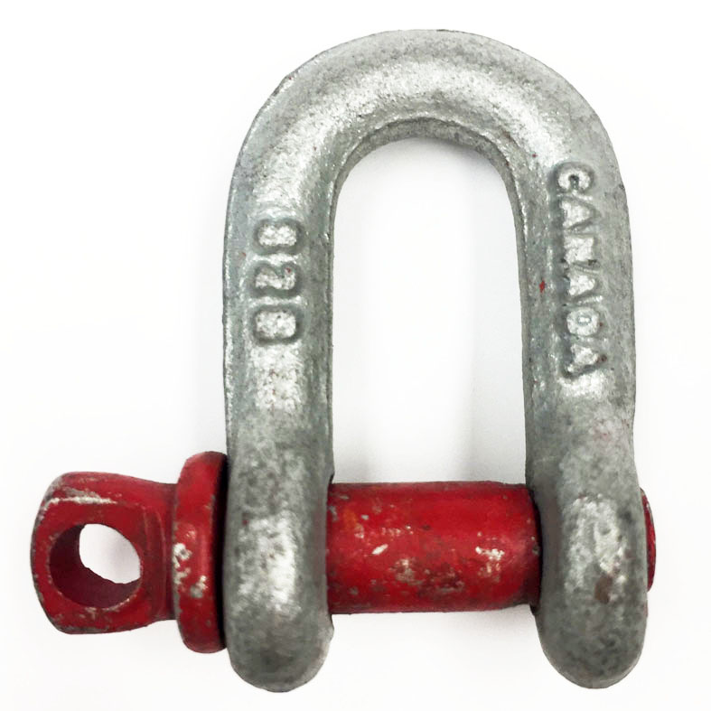 1/4 inch Crosby G-210 Load Rated Screw Pin Chain Shackles | Wesco ...
