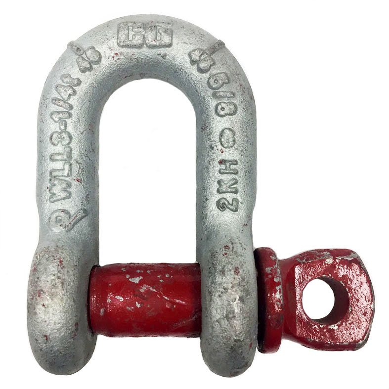 5/8 inch Crosby G-210 Load Rated Screw Pin Chain Shackles | Wesco ...