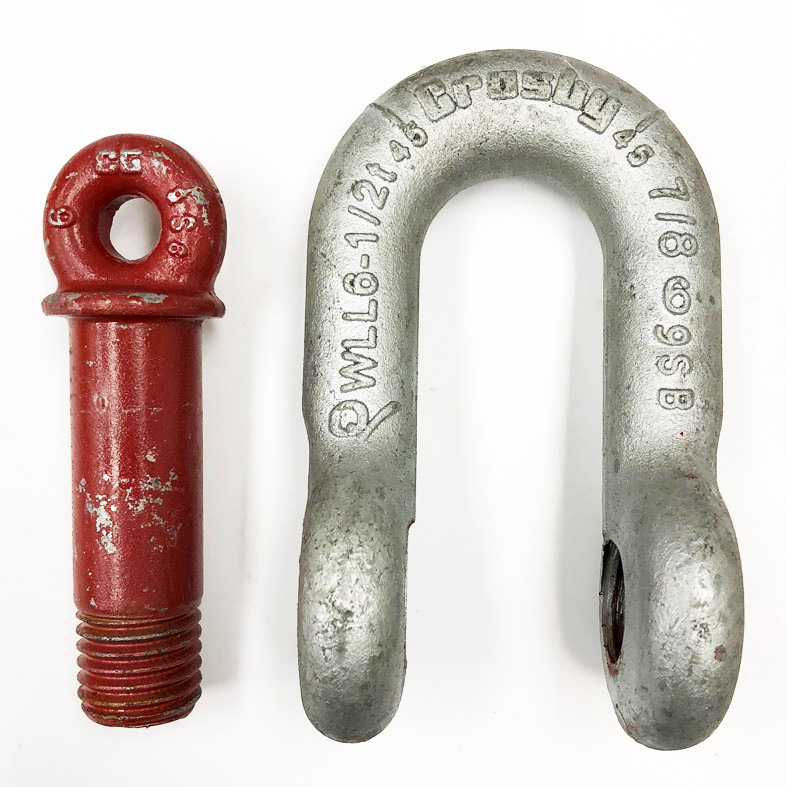 7/8 inch Crosby G-210 Load Rated Screw Pin Chain Shackles | Wesco ...