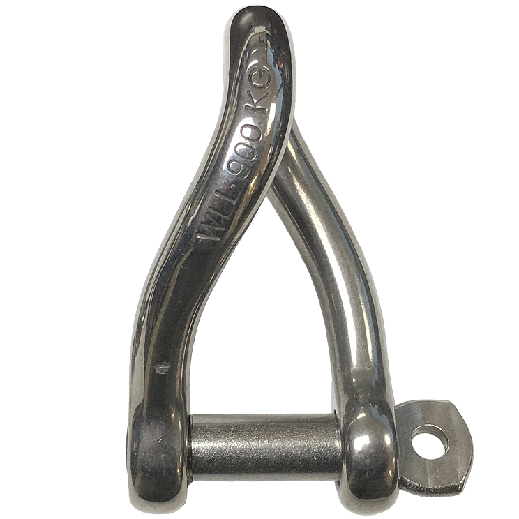 1225 Wichard 3/8 inch Twisted Dee Shackle | Wesco Industries