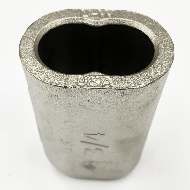 3/4 inch Stainless Steel Foldback Sleeves | Wesco Industries