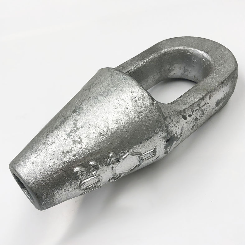 7/8 inch RopeBlock Galvanized Closed Spelter Sockets | Wesco Industries