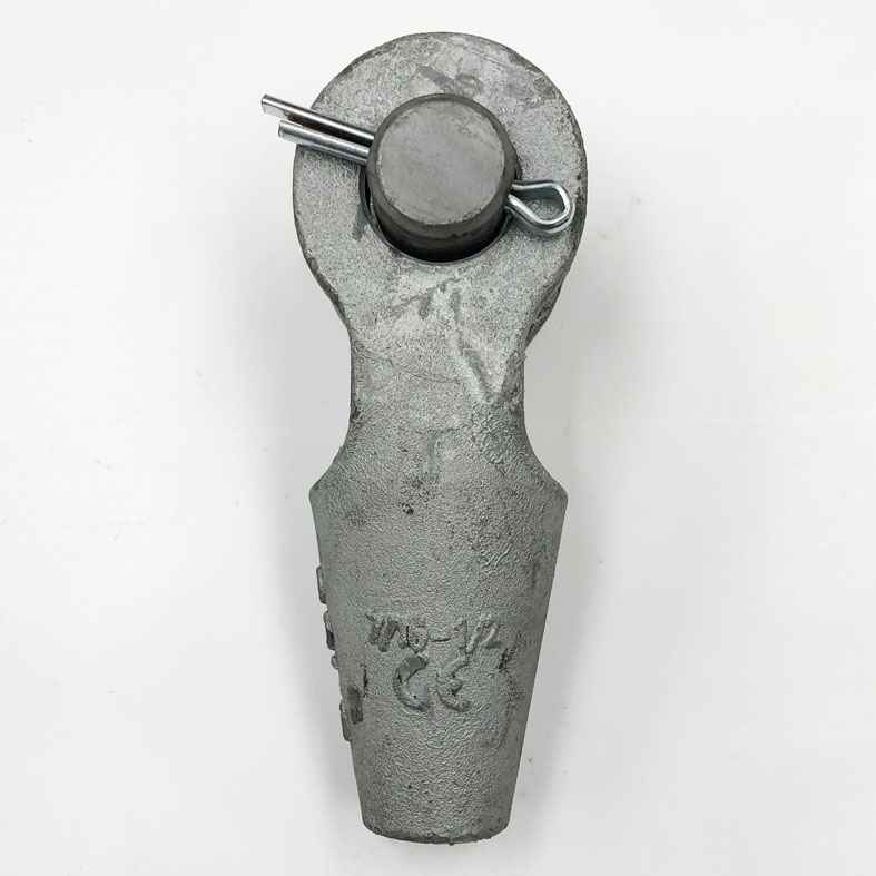 7/16-1/2 inch RopeBlock Galvanized Open Spelter Sockets | Wesco Industries