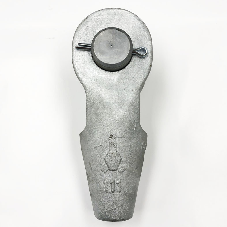 1-1/8 inch RopeBlock Galvanized Open Spelter Sockets | Wesco Industries