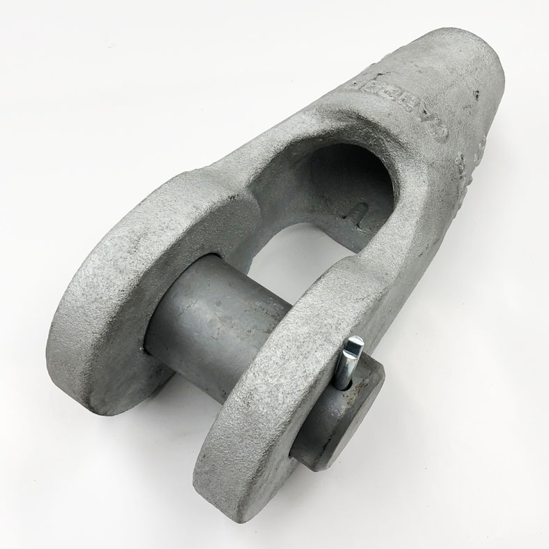 1-1/4 to 1-3/8 inch RopeBlock Galvanized Open Spelter Sockets | Wesco ...