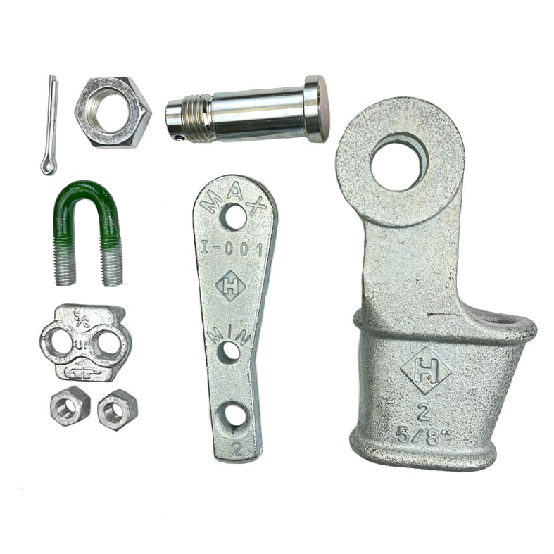 5/8 inch (14-16mm) De Haan Galv Open Wedge Socket with Safety Pin ...