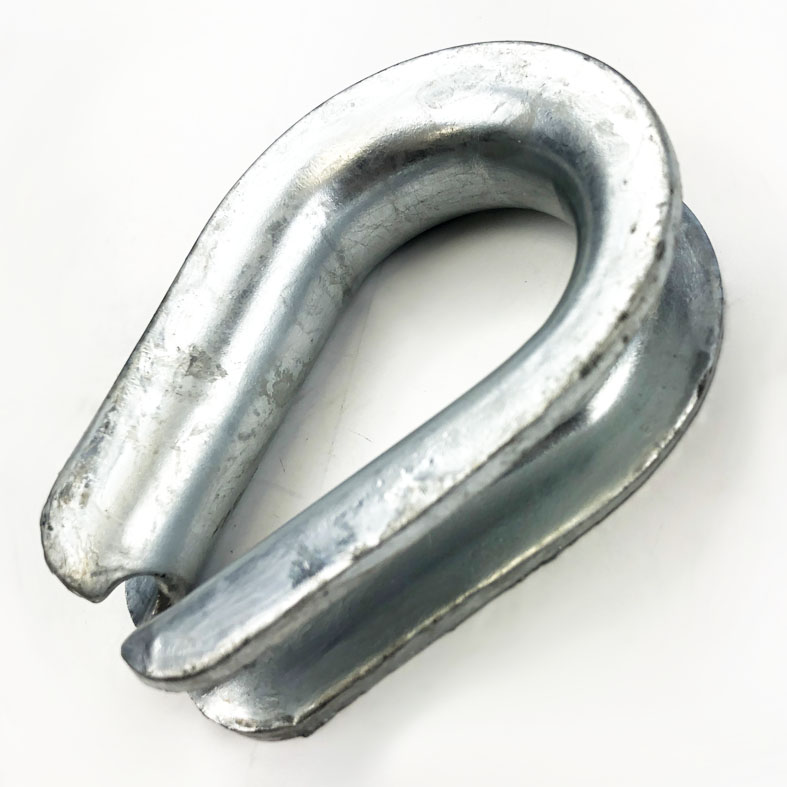 1/2 inch Heavy Duty Galvanized Thimbles | Wesco Industries