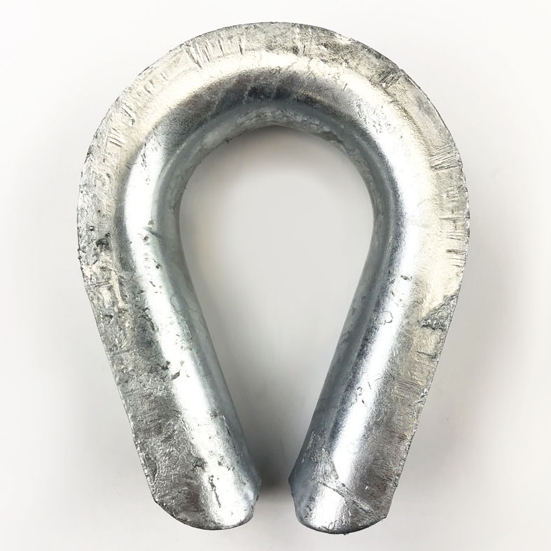 7/8 inch Heavy Duty Galvanized Thimbles | Wesco Industries