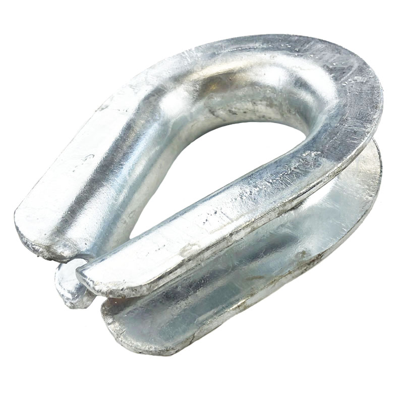 1-1/8 to1-1/4 inch Heavy Duty Galvanized Thimbles | Wesco Industries