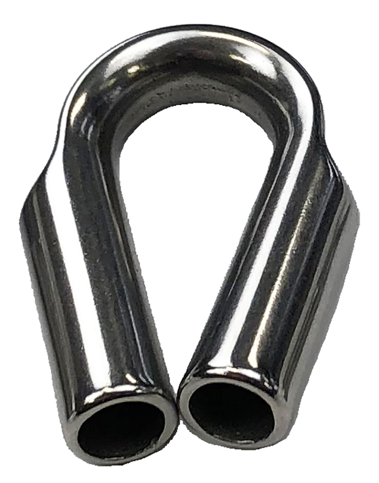 1/4 inch Stainless Steel Tube Thimbles | Wesco Industries