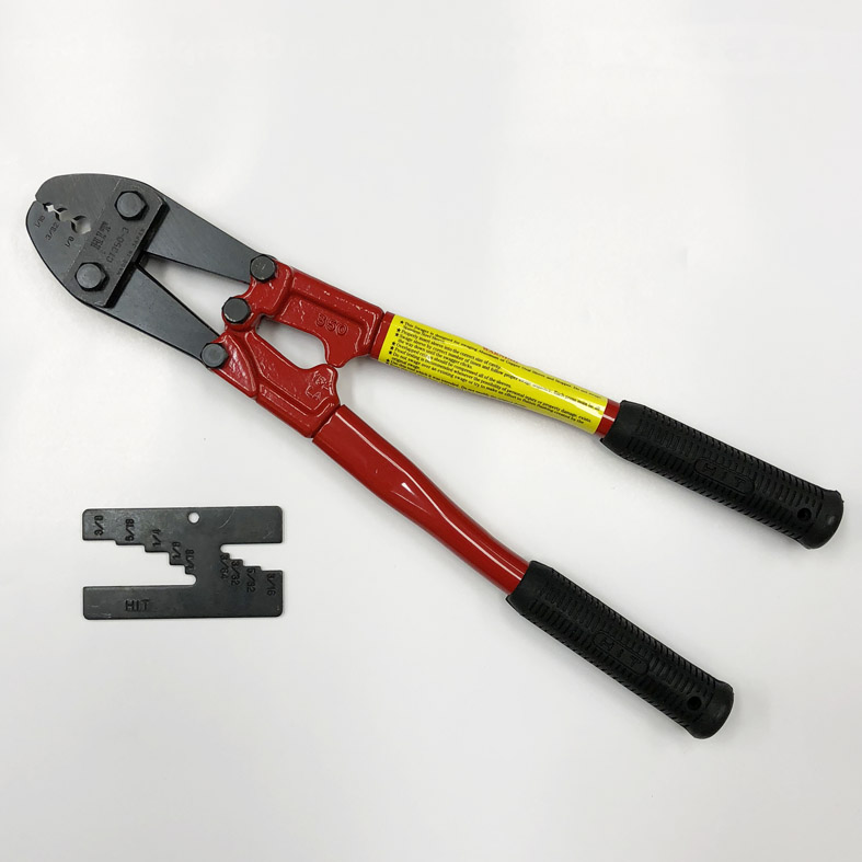 1/16, 3/32, 1/8 inch HIT 22-ST14-3 Hand Swagers | Wesco Industries