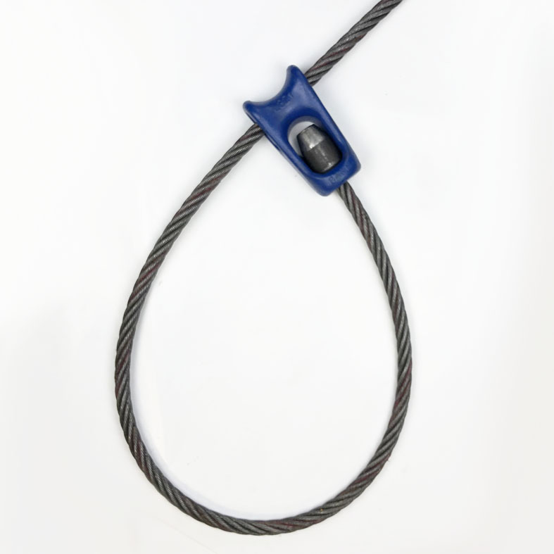 3/4x8ft Knob & Eye Bantam Cat Logging Choker | Wesco Industries
