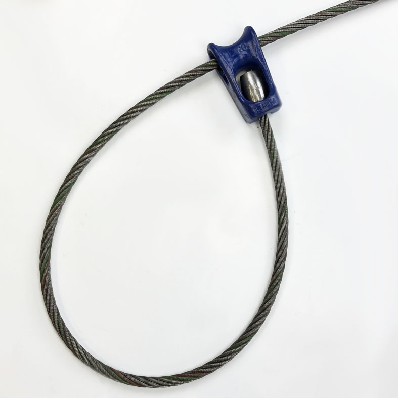 5/8x10ft Knob & Eye Dwarf Cat Logging Choker | Wesco Industries