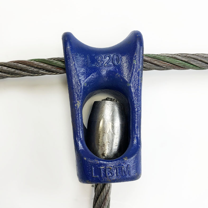 5/8x8ft Knob & Eye Dwarf Cat Logging Choker | Wesco Industries