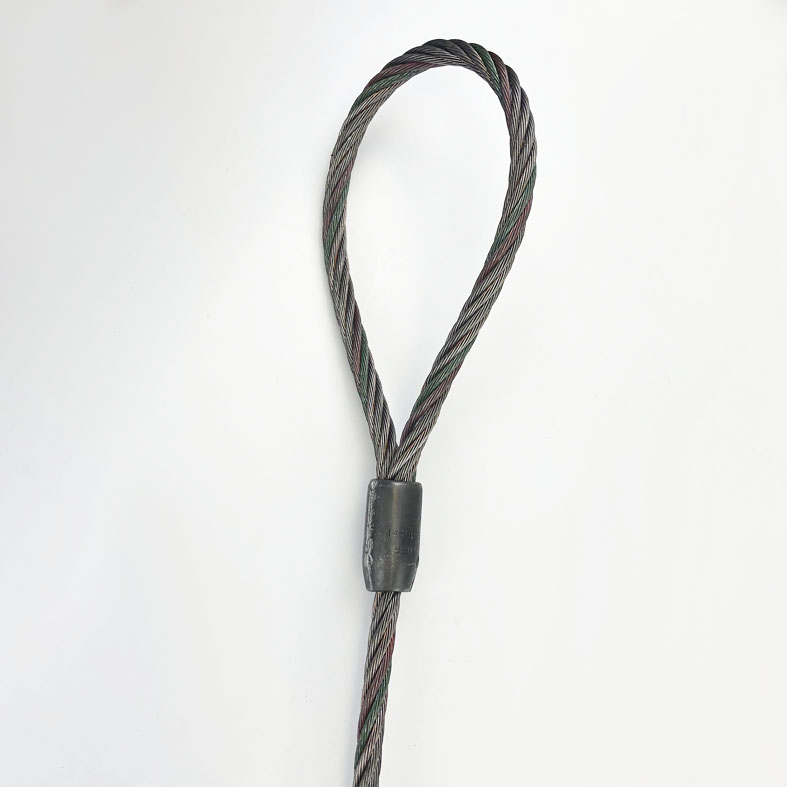 3/8x16ft Knob & Eye Midget Cat Logging Choker | Wesco Industries