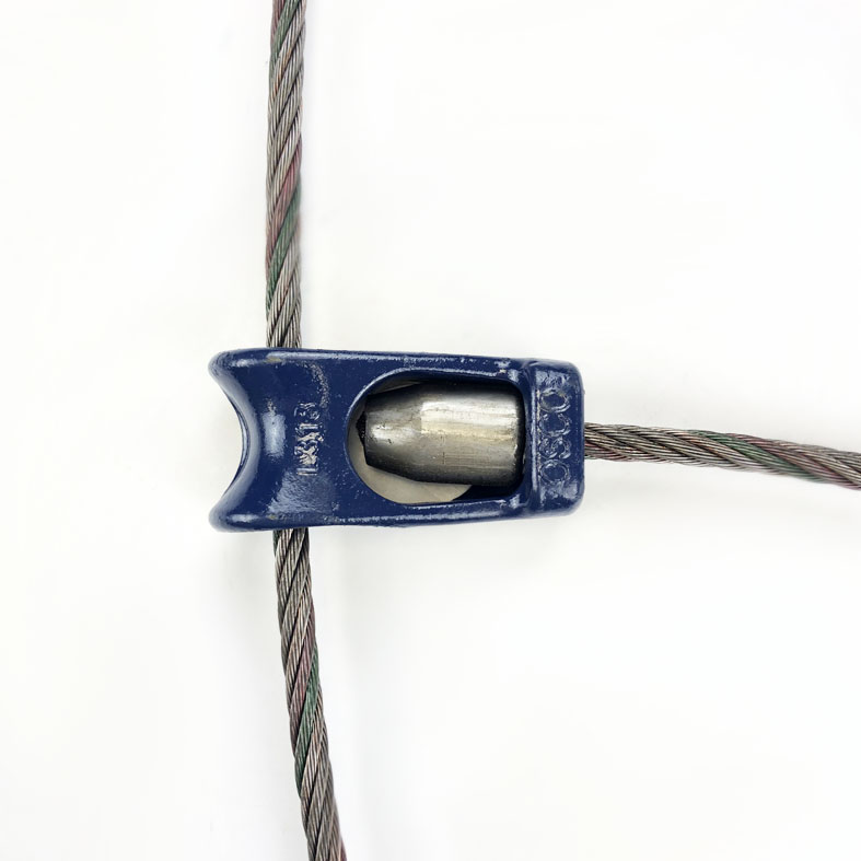 3/8x16ft Knob & Eye Midget Cat Logging Choker | Wesco Industries