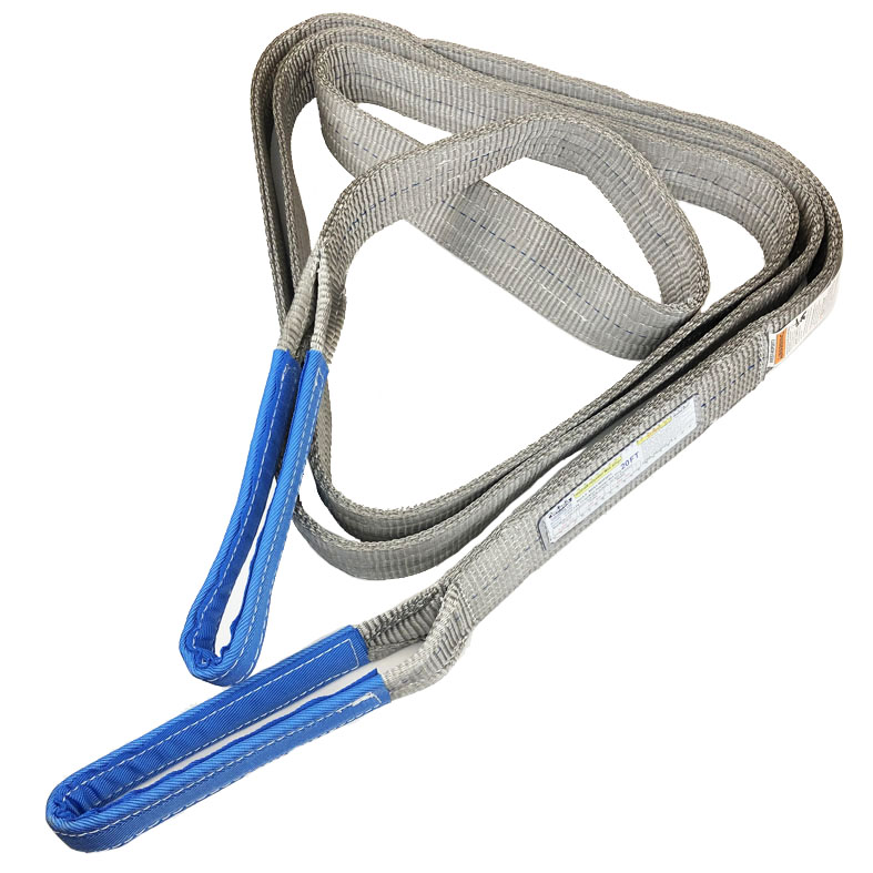 Eye&Eye Double Ply 3 inch Polyester Web Sling Type 3 x 20FT | Wesco ...