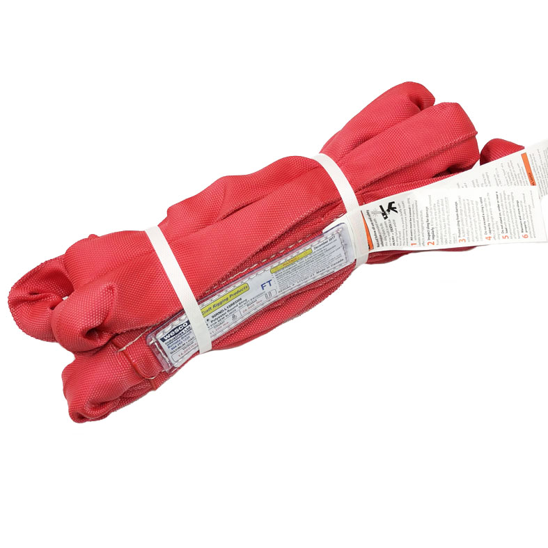 Red ProCraft Polyester Round Sling x 14 FT | Wesco Industries