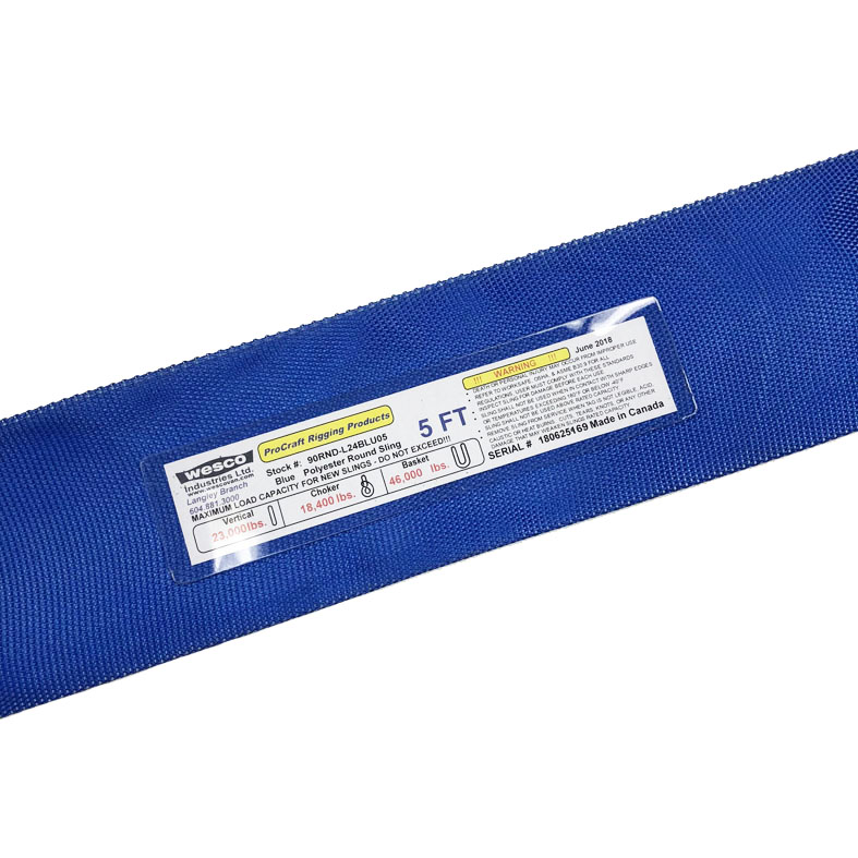 Blue ProCraft Polyester Round Sling x 5 FT | Wesco Industries