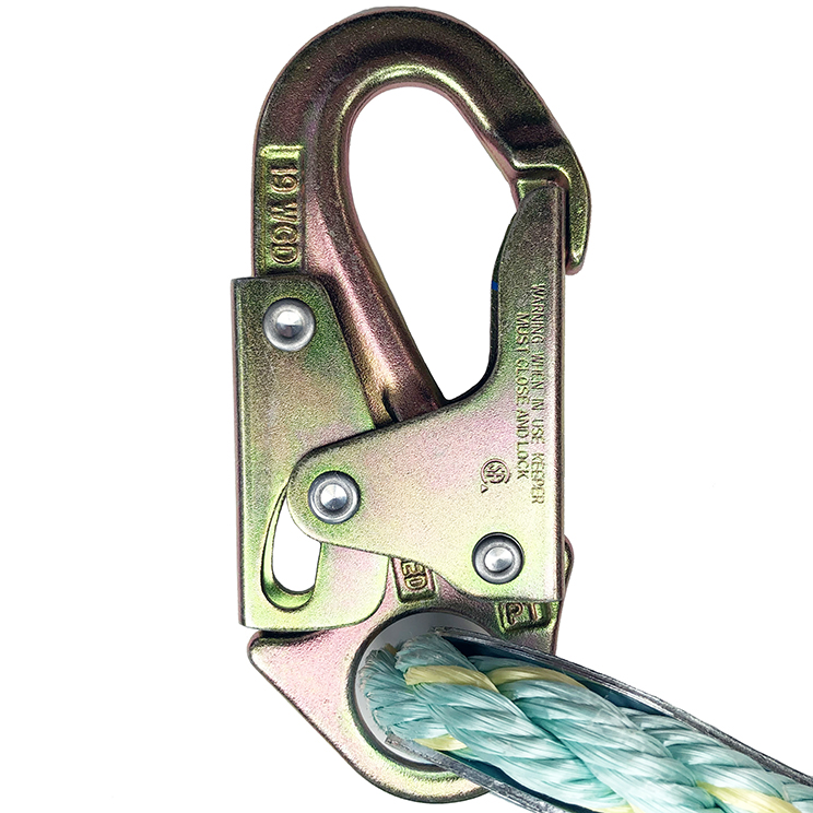 5/8 inch Safety Lifeline with 3/4 inch Hook 100 feet | Wesco Industries