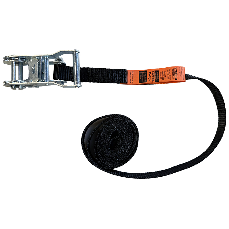 1 inch x 16 feet ProCraft Ratchet Loop Strap Black | Wesco Industries